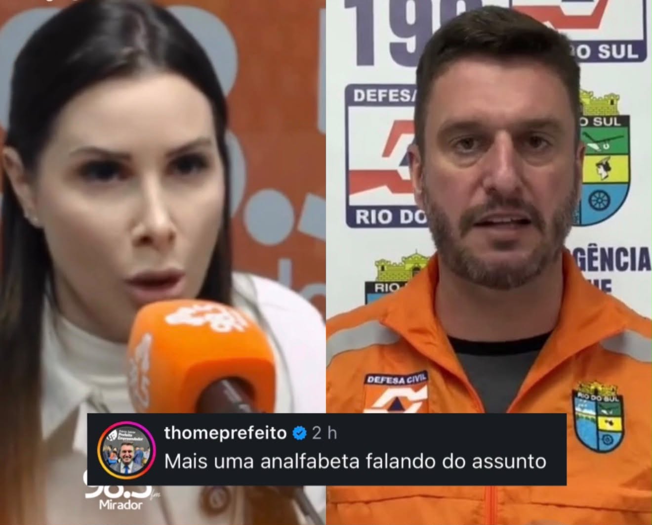 Ex-prefeito chama Carol de Toni de… | Jornal Razão
